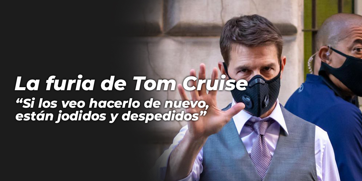 La furia de Tom Cruise en el rodaje de “Misión imposible” - Antena8