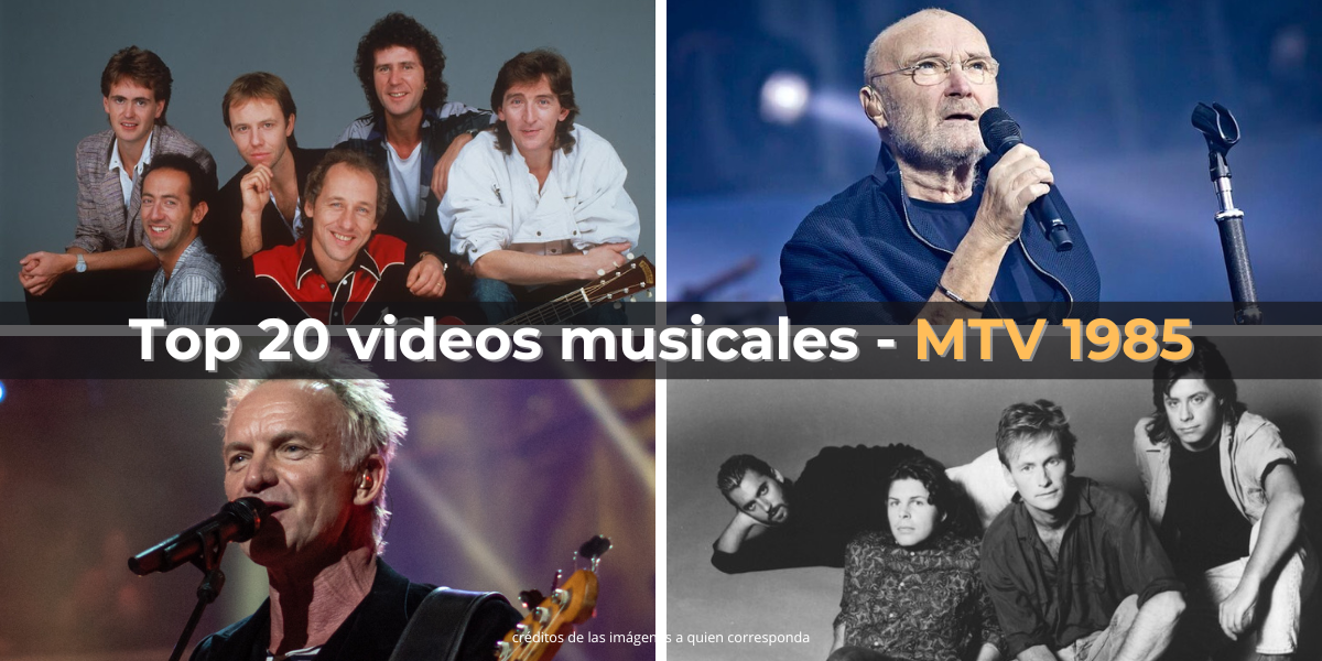 Así sonaba MTV en 1985: top 20 de videos musicales - Antena8